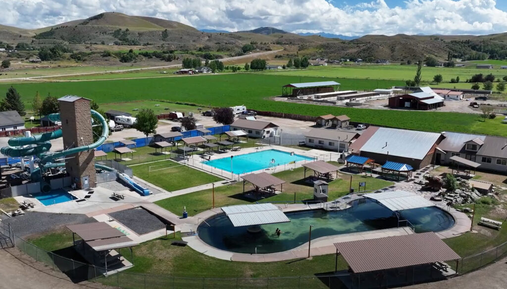 Bear River Hot Springs near Preston Idaho