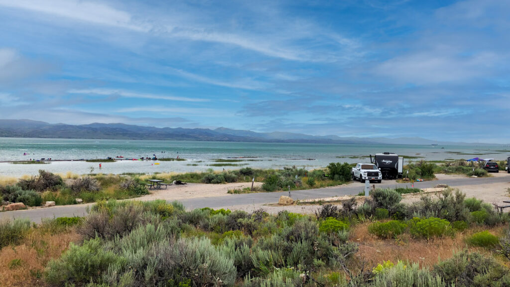 Bear Lake State Park East Side in