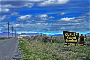 Curlew National Grasslands Scenic Drive in Southeast Idaho High Country