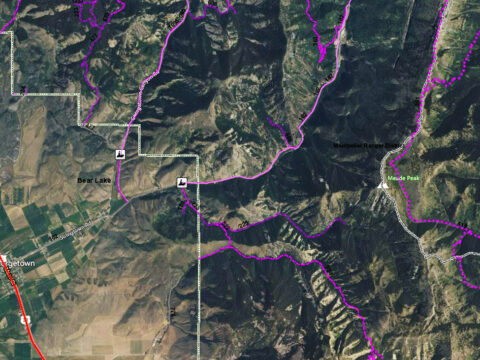 Idaho Trail Maps for OHV & ATV Trails in Southeast Idaho High Country