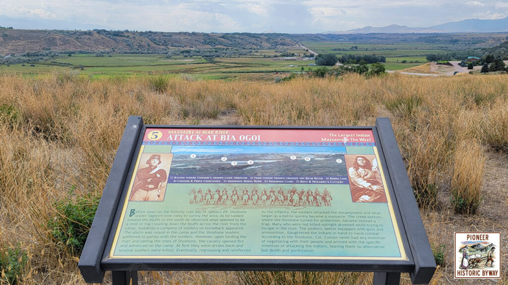 Bear River Massacre Site in Southeast Idaho High Country