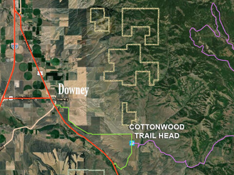 Snowmobile Vacation in Southeast Idaho! Trail Maps and Info