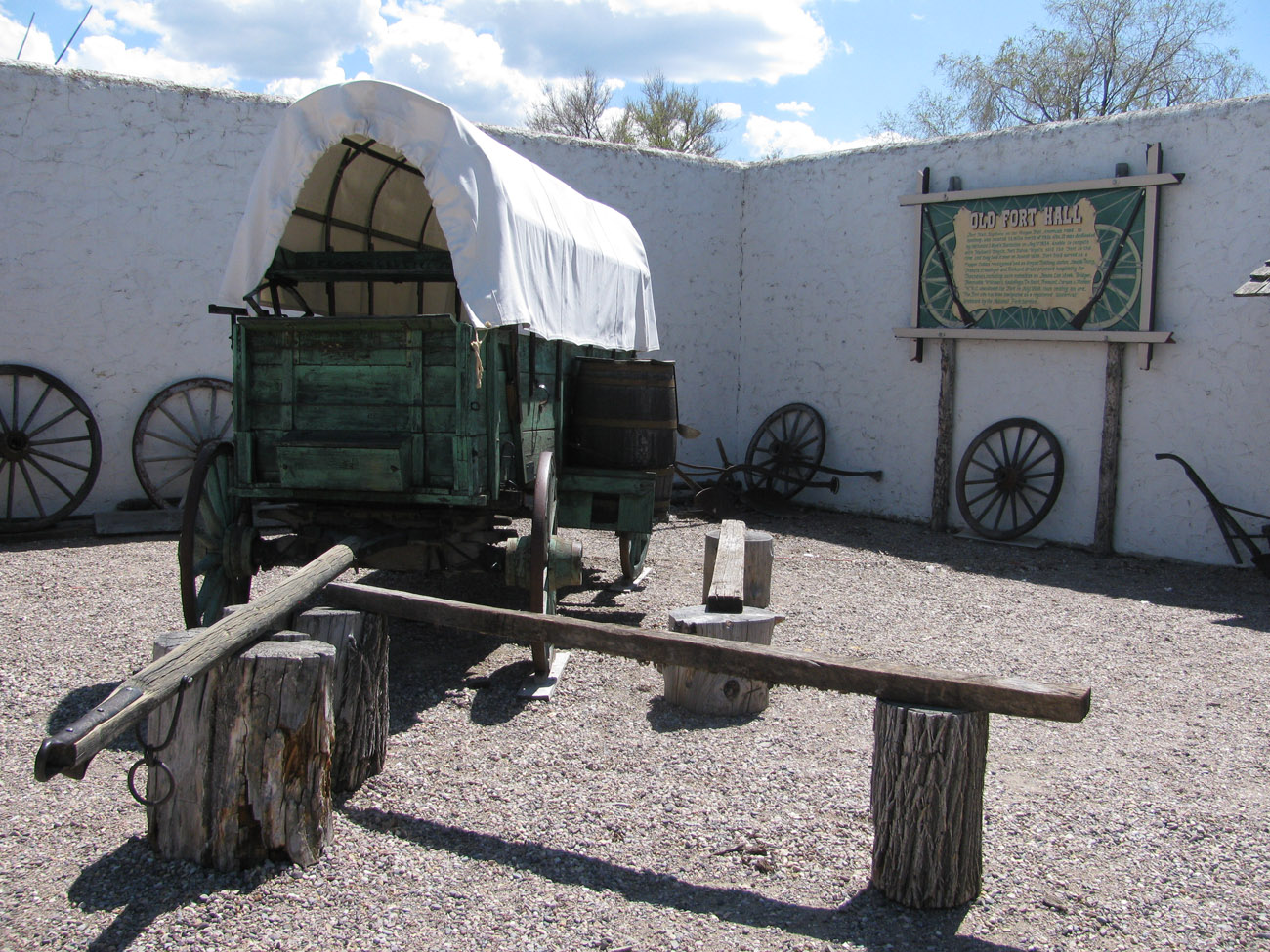 Fort Hall Replica in