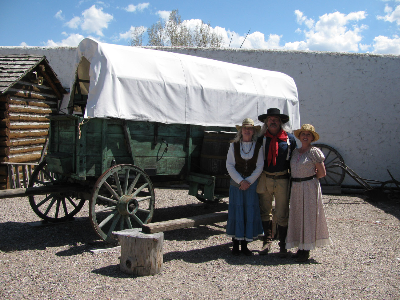 Fort Hall Replica in