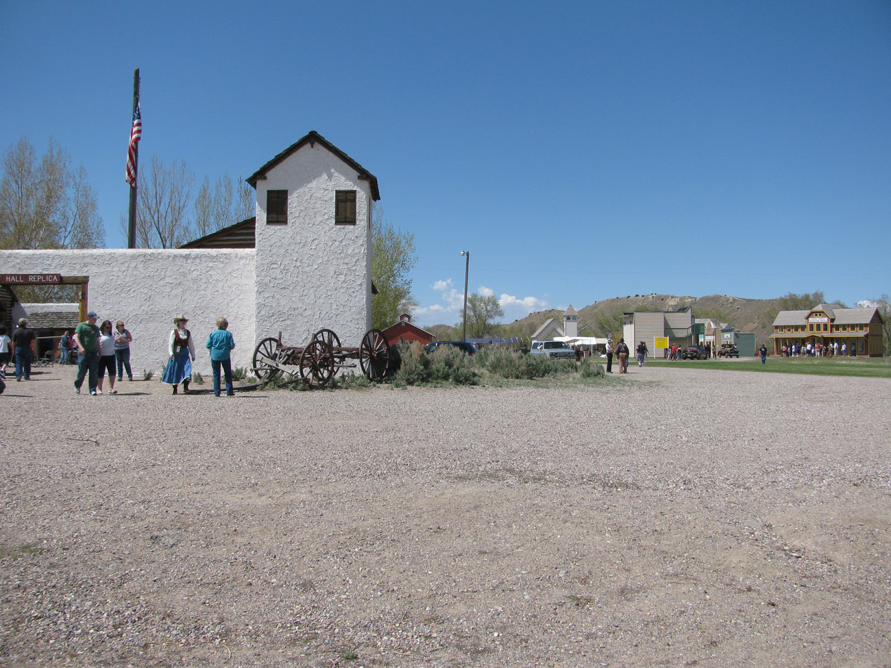 Fort Hall Replica in