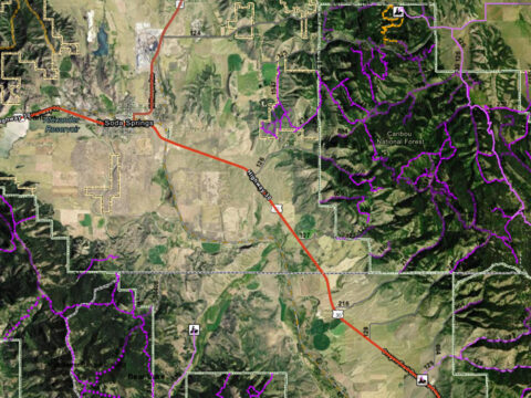 Idaho Trail Maps for OHV & ATV Trails in Southeast Idaho High Country